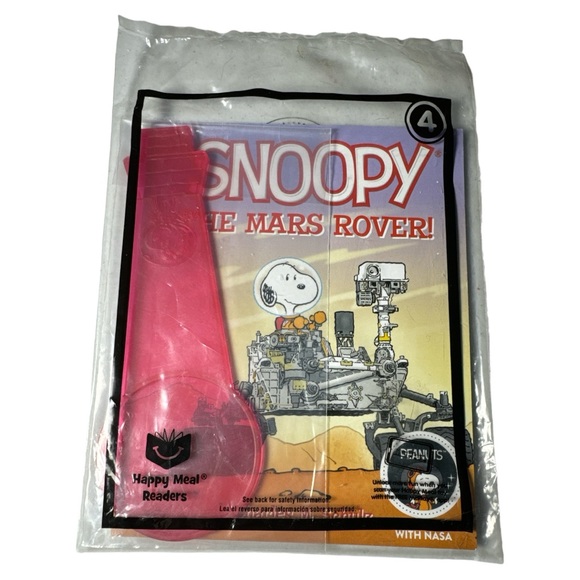 McDonald's | Toys | Mcdonalds 29 4 Happy Meal Toy Snoopy Mars Rover ...